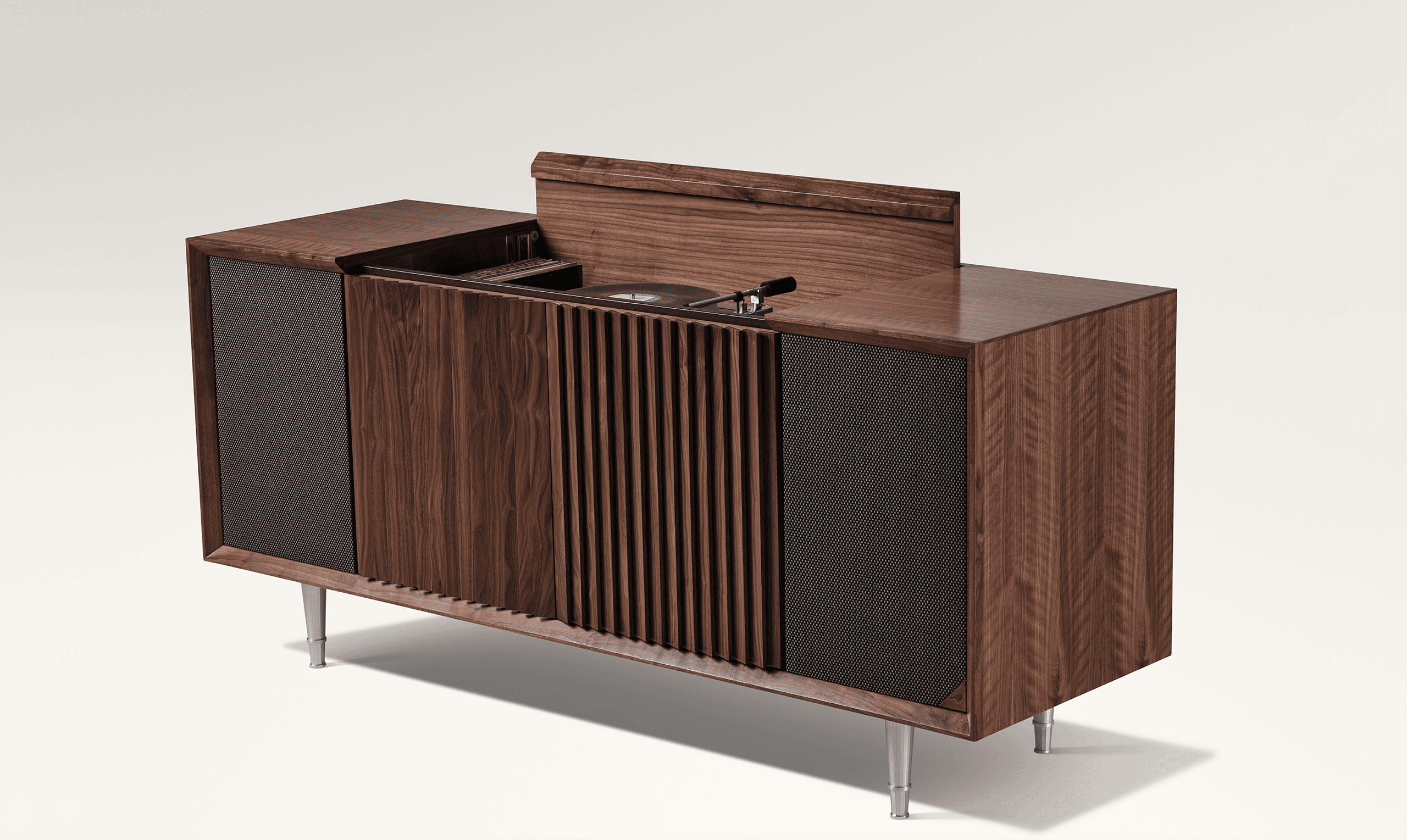 M1 Record Player | Modern Media Console + Sonos | Wrensilva®